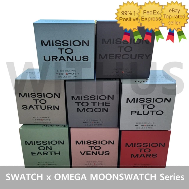 SWATCH X OMEGA BIOCERAMIC MOONSWATCH Collection Moonswatch Series 10ea ...