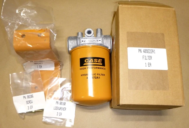 GENUINE CASE NEW Holland CNH Hydraulic Filter Assembly 409222A1 W ...