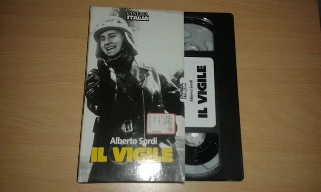 IL VIGILE VHS Cartonata Alberto Sordi Sylva Koscina Ed. L'Unità EUR 2 ...