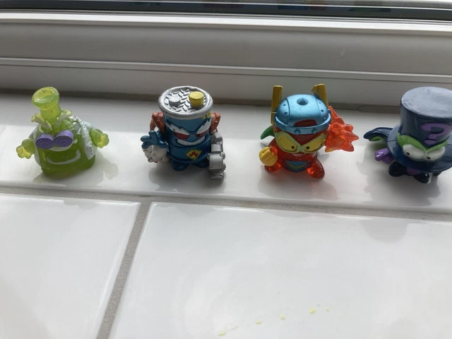 SUPERZINGS SUPERTHINGS FIGURES x 4 super rare £20.00 - PicClick UK