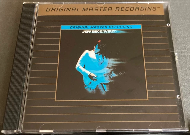 MFSL - JEFF Beck - WIRED - rare 24k Gold UDCD 531 - Ultradisc II - MINT ...