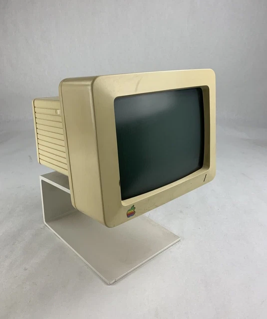 VINTAGE APPLE COMPUTER Monitor G090S A2M4090 W/ Stand Tested £187.49 ...