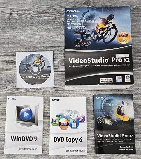 COREL VIDEOSTUDIO PRO X2 Ultimate - gebraucht EUR 1,99 - PicClick DE