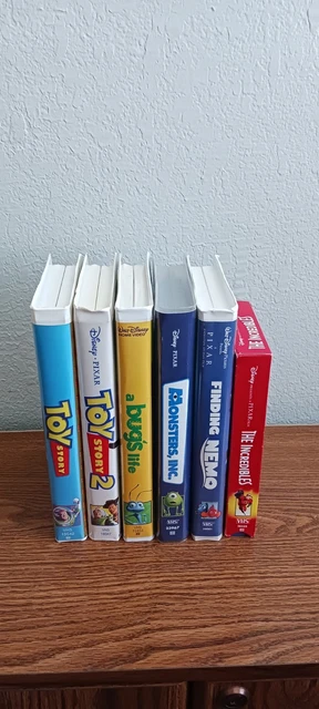 DISNEY • PIXAR VHS Collection £40.31 - PicClick UK