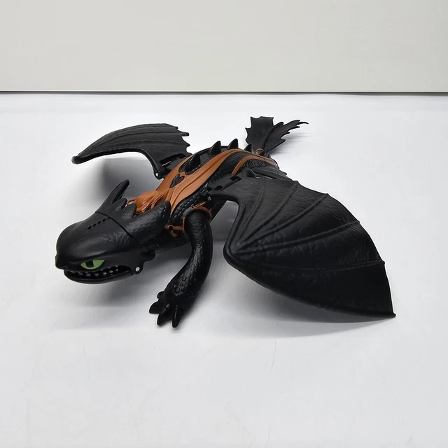 HOW TO TRAIN Your Dragon Night Fury Toothless Figure 2018 Jaw Opens ...