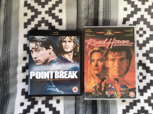 POINT BREAK BLU-RAY + Roadhouse DVD Patrick Swayze Double Set EUR 2,32 ...