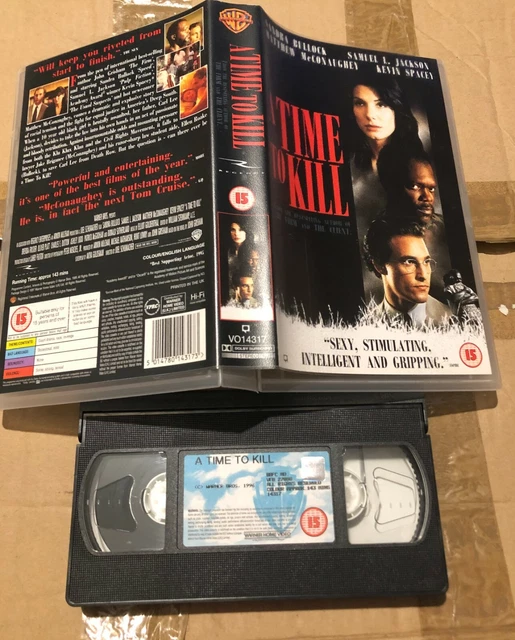 A TIME TO Kill {Mcconaughey, Bullock, Jackson} Original Ex-Rental Big ...