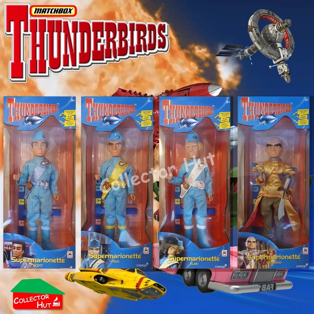 GERRY ANDERSON THUNDERBIRDS Carlton Pelham Supermarionette Puppets RARE Unopened £59.99 ...