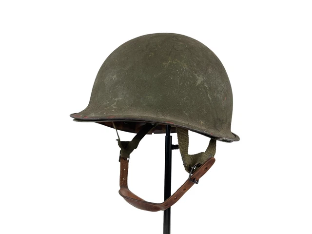 WW2 US M1 Helmet Paratrooper Liner Korean War Era Airborne WWII £196.92 ...