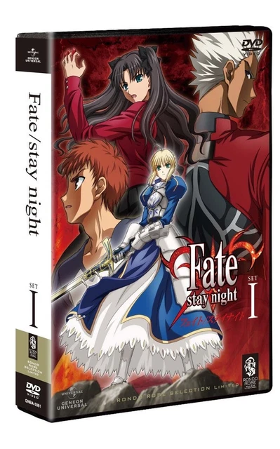 FATE/STAY NIGHT DVD_SET1 (色, ワイドスクリーン) EUR 58,21 - PicClick IT