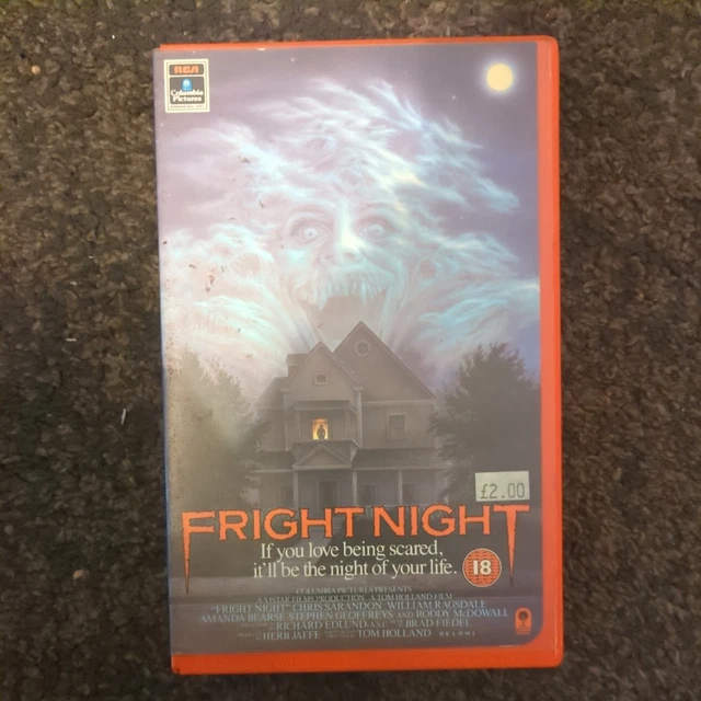 FRIGHT NIGHT - Big Box Ex-Rental VHS Video - RARE 1985 PAL £63.10 ...