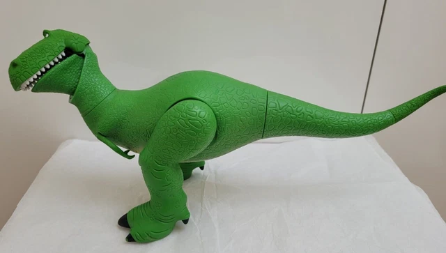 DISNEY PIXAR TOY Story Rex The Talking Dinosaur Action Figure 20cm Tall ...