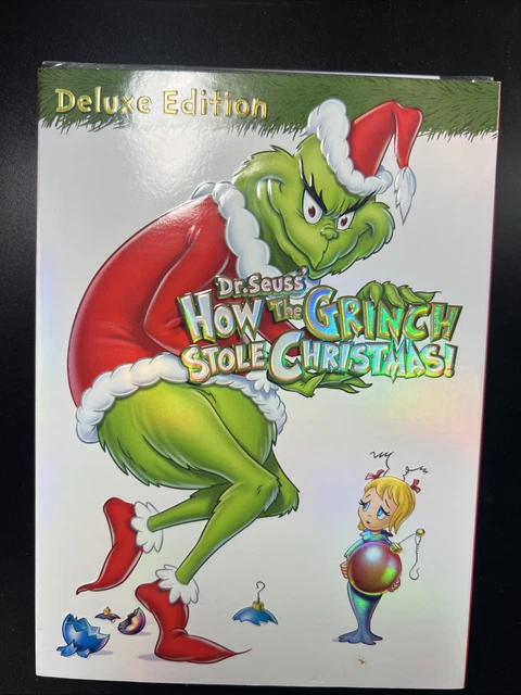 DR. SEUSS' HOW the Grinch Stole Christmas (Deluxe Edition) (DVD, 1966 ...