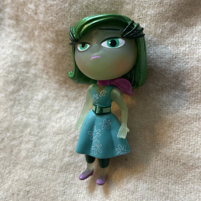 OFFICIAL DISNEY PIXAR Inside Out Disgust RARE Posable Action Figure Toy ...