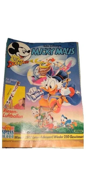 MICKY MAUS COMIC Nr. 30 Ducktales Walt Disney Ehapa Taschenbuch Deutsch ...