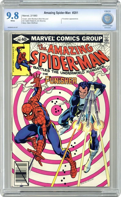 AMAZING SPIDER-MAN #201 CBCS 9.8 1980 0006848-AA-007 EUR 447,21 ...