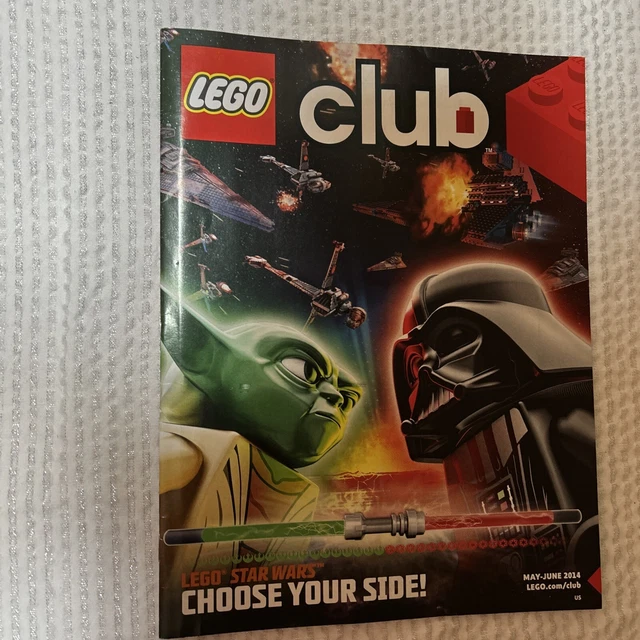 LEGO CLUB MAGAZINE Back Issue May / June 2014 - Star Wars YODA ...