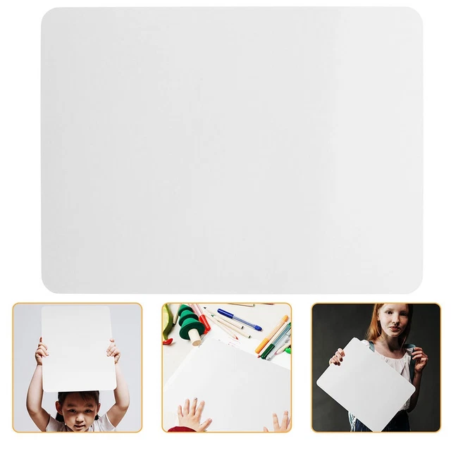 2 PCS INDIVIDUAL Dry Erase Board Drawing Whiteboard Classroom Lapboard ...