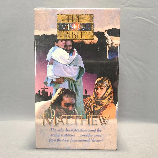 THE VISUAL BIBLE Matthew VHS 4-Tape Box Set NEW SEALED $29.99 - PicClick