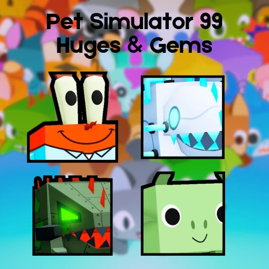 PET SIMULATOR 99 Huges/Gems/Items | Roblox Pet Simulator 99 | PS99 ...