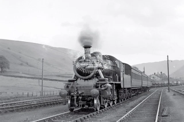 PHOTO BR British Railways Steam Locomotive Class 2F-B 46472 at Tebay £1 ...
