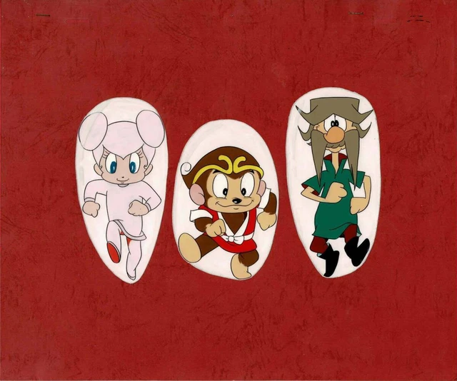 GRANDE AVENTURE GOKU Ryuko Sago Jo dessin cellule droite Osamu Tezuka ...