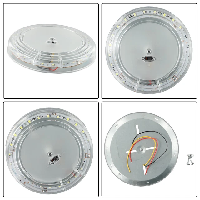 12V-LED TOIT PLAFOND Intérieur Lumière Camper Van Bateau Bus Caravane ...