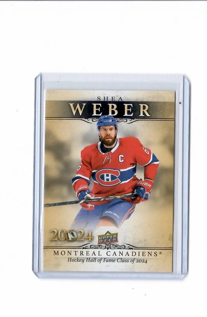 SHEA WEBER 2025/26 Tim hortons hockey cards RARE 1/12 000 CASE HIT ...