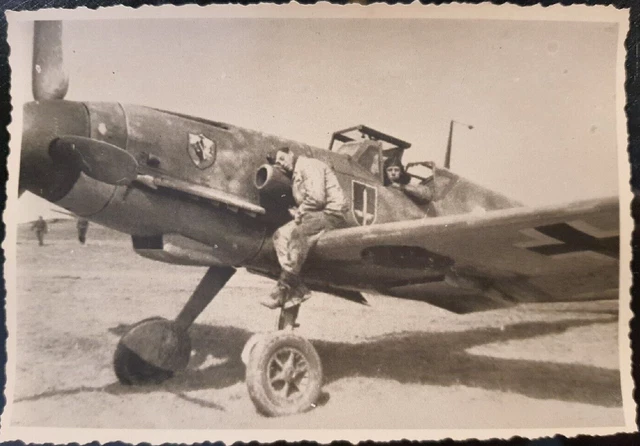 GERMAN PHOTO WW2 WWII ARCHIVE : MESSERSCHMITT BF-109 EUR 12,99 ...