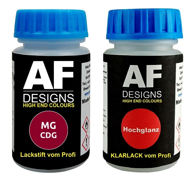 PEINTURE F R MG Cdg Richelieu Rouge + Claire 50ml Vernis Voiture ...