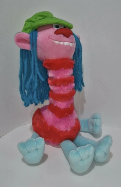 DREAMWORKS TROLLS MOVIE Cooper Troll Plush Soft Toy Figure Long Neck ...