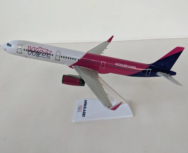 WIZZAIR AIRBUS A321 Airplane Model Aircraft Premier Planes EUR 29,17 ...