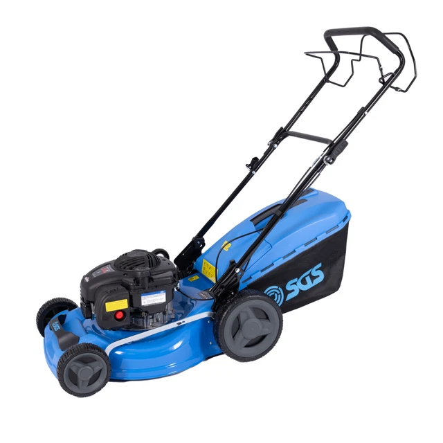SGS PETROL SELF-PROPELLED Push Lawn Mower 46 cm, Rotary 125cc 4-Stroke ...