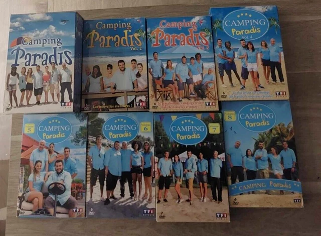 CAMPING PARADIS VOLUME 1 à 8 coffret dvd EUR 240,00 - PicClick FR
