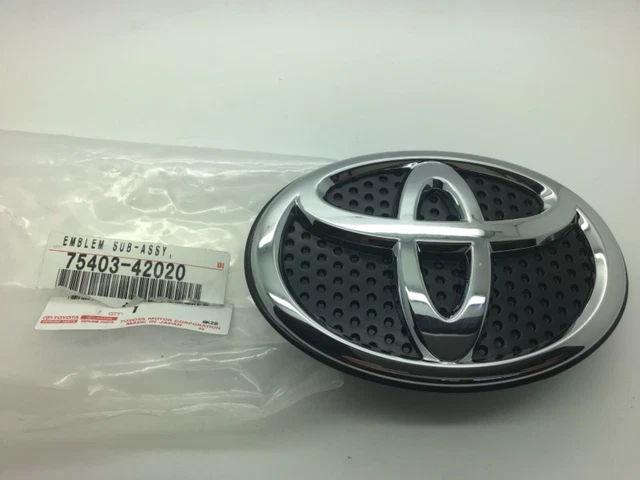 TOYOTA RAV4 MK4 XA40 Rear Badge Boot Lid Emblem 12-19 Genuine New 75403 ...