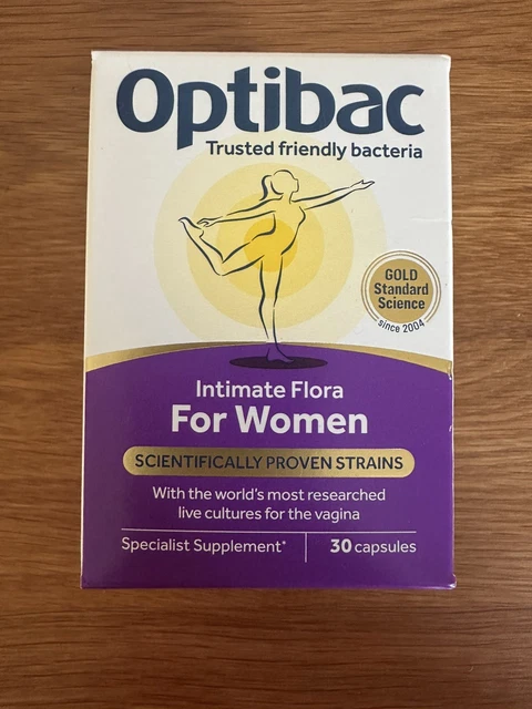 OPTIBAC PROBIOTICS | Intimate Flora For Women | 30 Capsules £11.99 ...