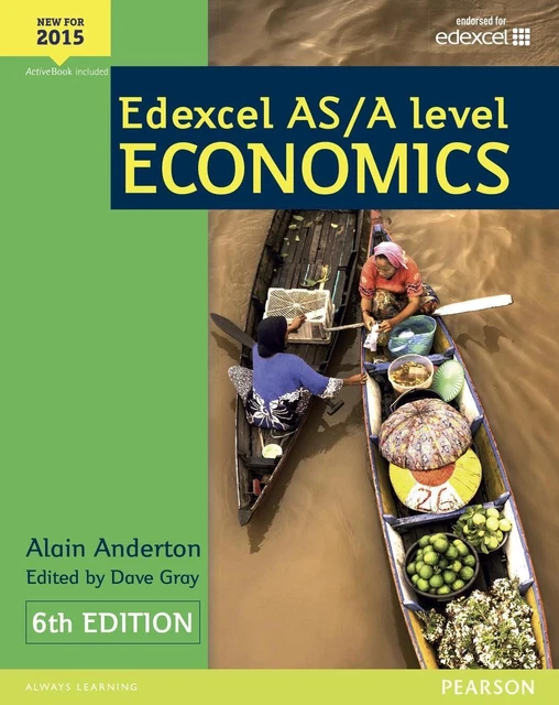 PEARSON EDEXCEL AS & A Level Economics Student Book by Alain Anderton ...