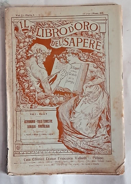 IL LIBRO D'ORO DEL SAPERE-ASTRONOMIA-FISICA TERRESTRE-MINERALOGIA ...