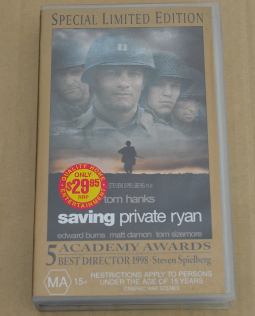 VINTAGE SAVING PRIVATE Ryan Vhs Video Tape New Old Stock Special ...