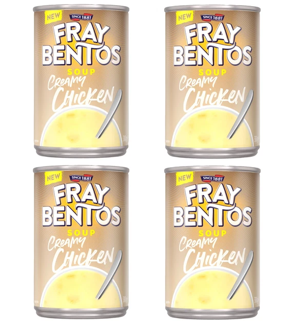 FRAY BENTOS CREAMY Chicken Tinned Soup 380g PACK OF 4 $19.43 - PicClick AU