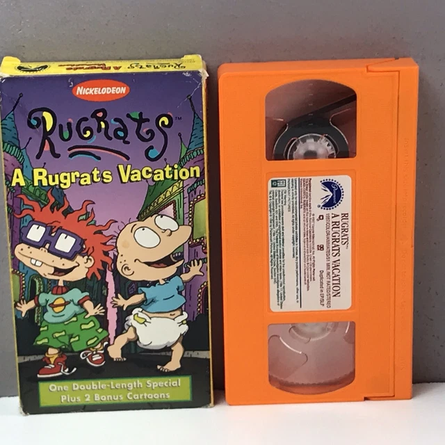 NICKELODEON RUGRATS A Rugrats Vacation VHS Video Tape VTG Nick Jr RARE ...