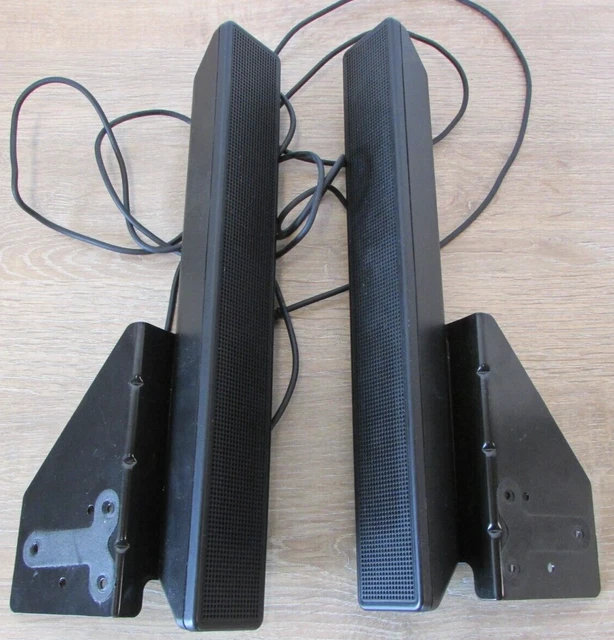 LG ELECTRONICS SP-2100 Rear Mount Wired Speaker Pair Black Working £9.99 - PicClick UK