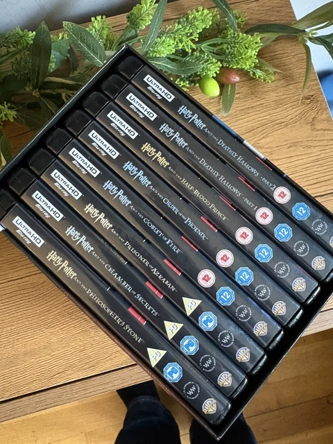 HARRY POTTER COMPLETE Collection (8 Film) 4K Ultra HD + Blu-Ray £64.25 ...