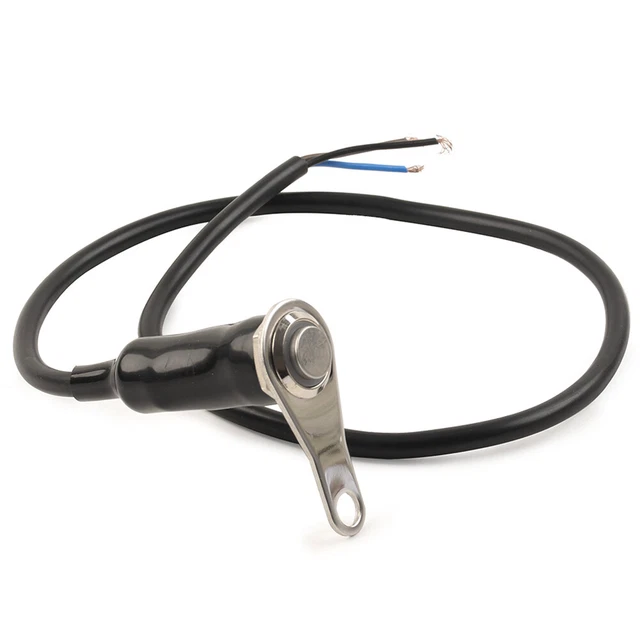 MOTORCYCLE SWITCH ON/OFF Handlebar Mount Push Button LED 12V Headlight ...