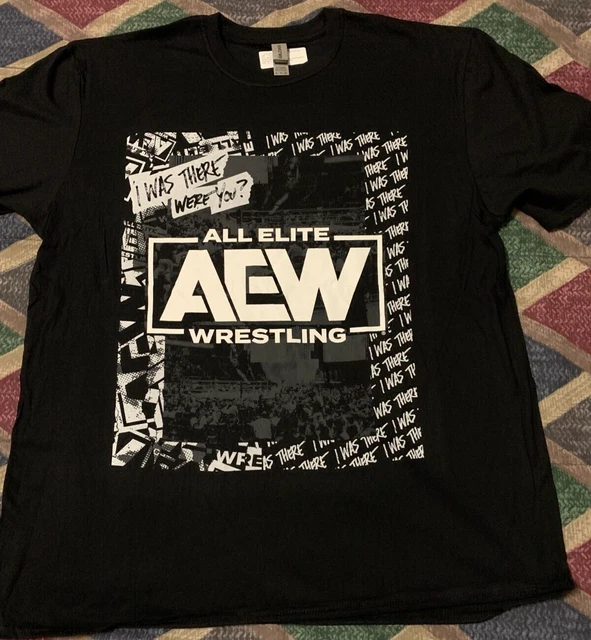 RARE AEW LIVE Event I Was There Shirt Xl Roh Wwf Wwe Tna Njpw Okada ...