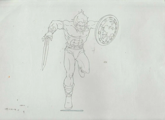 CONAN THE ADVENTURER Cartoon Animation 12.5x10.5" Pencil Drawing SC131 ...