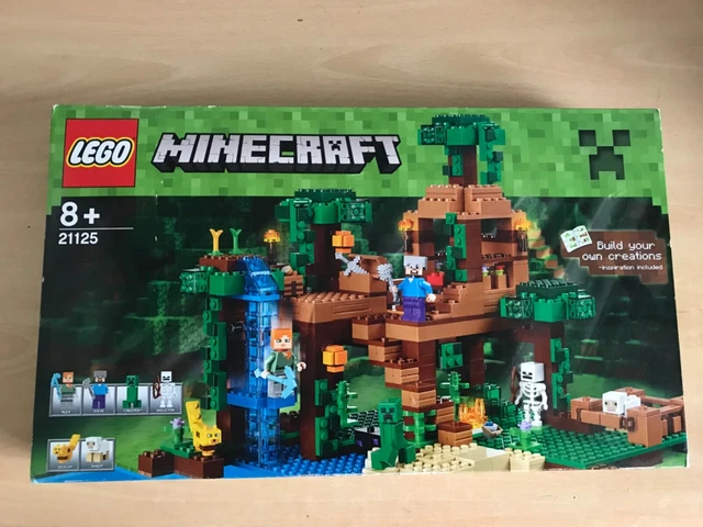 LEGO MINECRAFT: THE Jungle Tree House (21125) £200.00 - PicClick UK