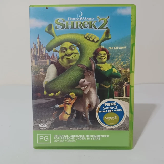 SHREK 2 FAR Far Away DVD Mike myers Cameron Diaz Eddie Fast Free ...
