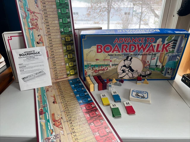 Monopoly Boardwalk Card