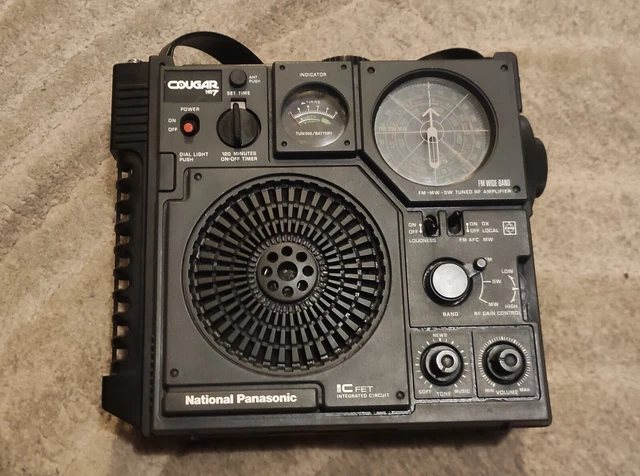 NATIONAL PANASONIC COUGAR No.7 RF-877 FM/AM Wide Band Radio EUR 230,00 ...